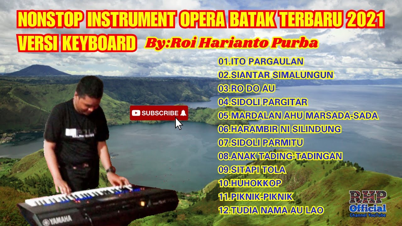 1 JAM NONSTOP INSTRUMENT OPERA BATAK KARYA CIPTA MR TILHANG GULTOM ...