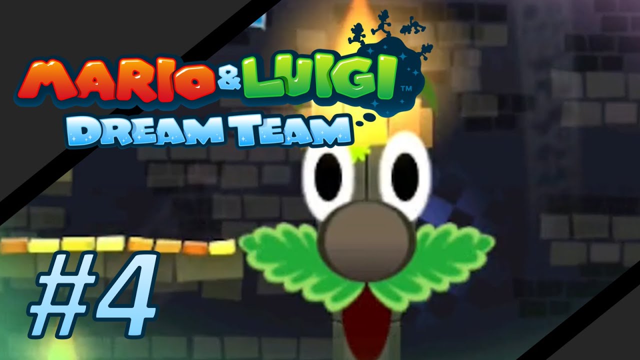 Let's Play Mario & Luigi: Dream Team #4 - Luiginary Works - YouTube