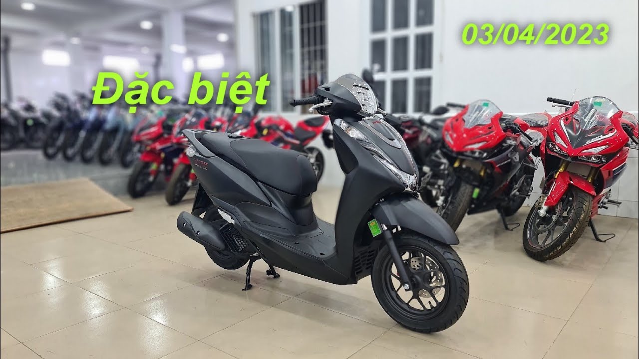 Honda Lead 125 2023 phiên bản Đăc Biệt Đen mờ + giá bán mới nhất ngày ...