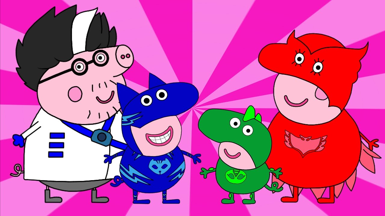 Coloring Pages | Peppa Pig Story | PJ Masks | Kids Animation Collection ...