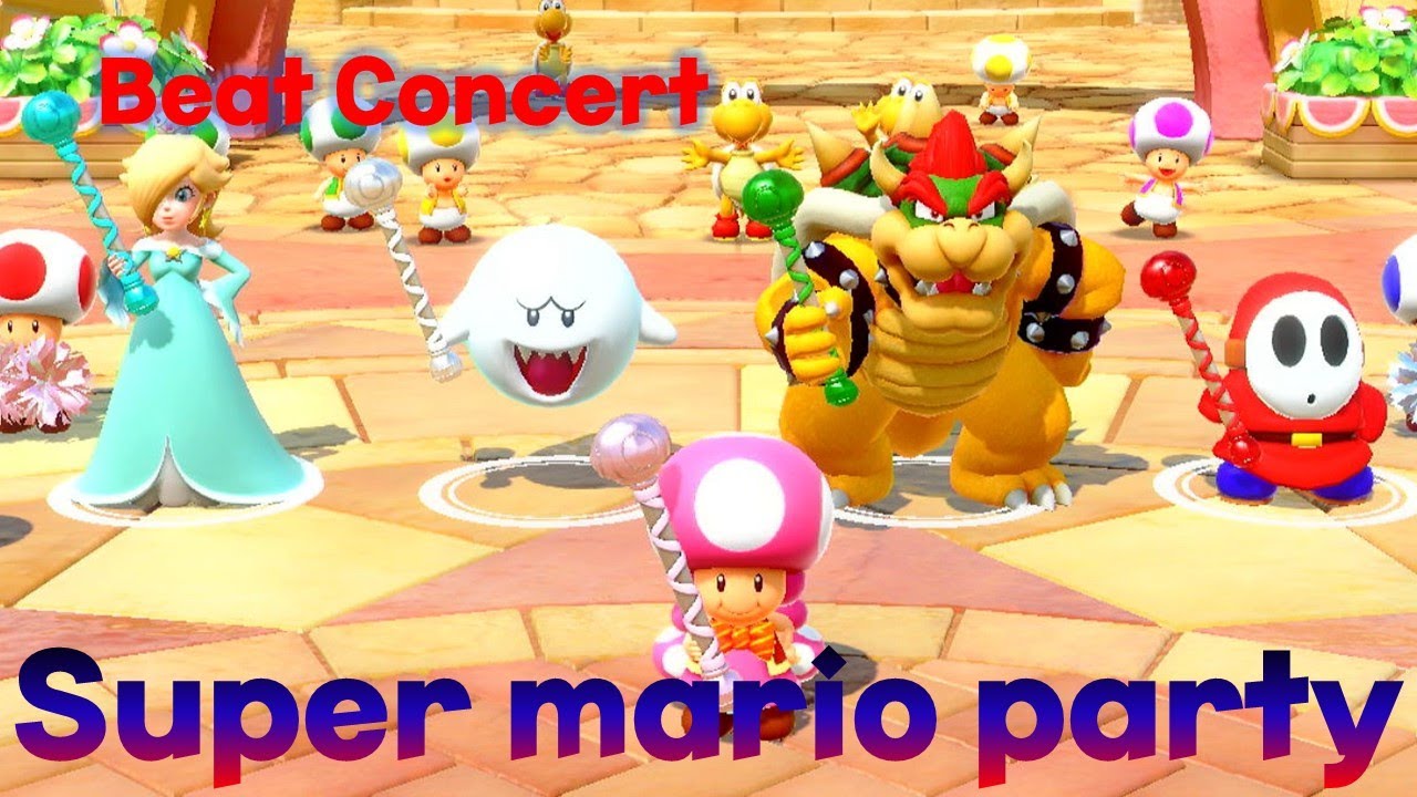 super mario party Beat Concert - YouTube
