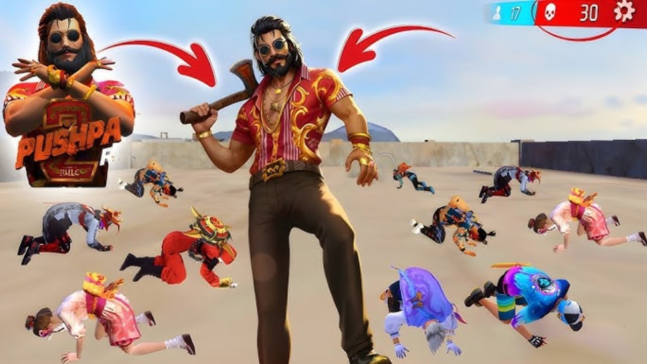 Pushpa Inspired Free Fire Character Skin Concepts - YouTube