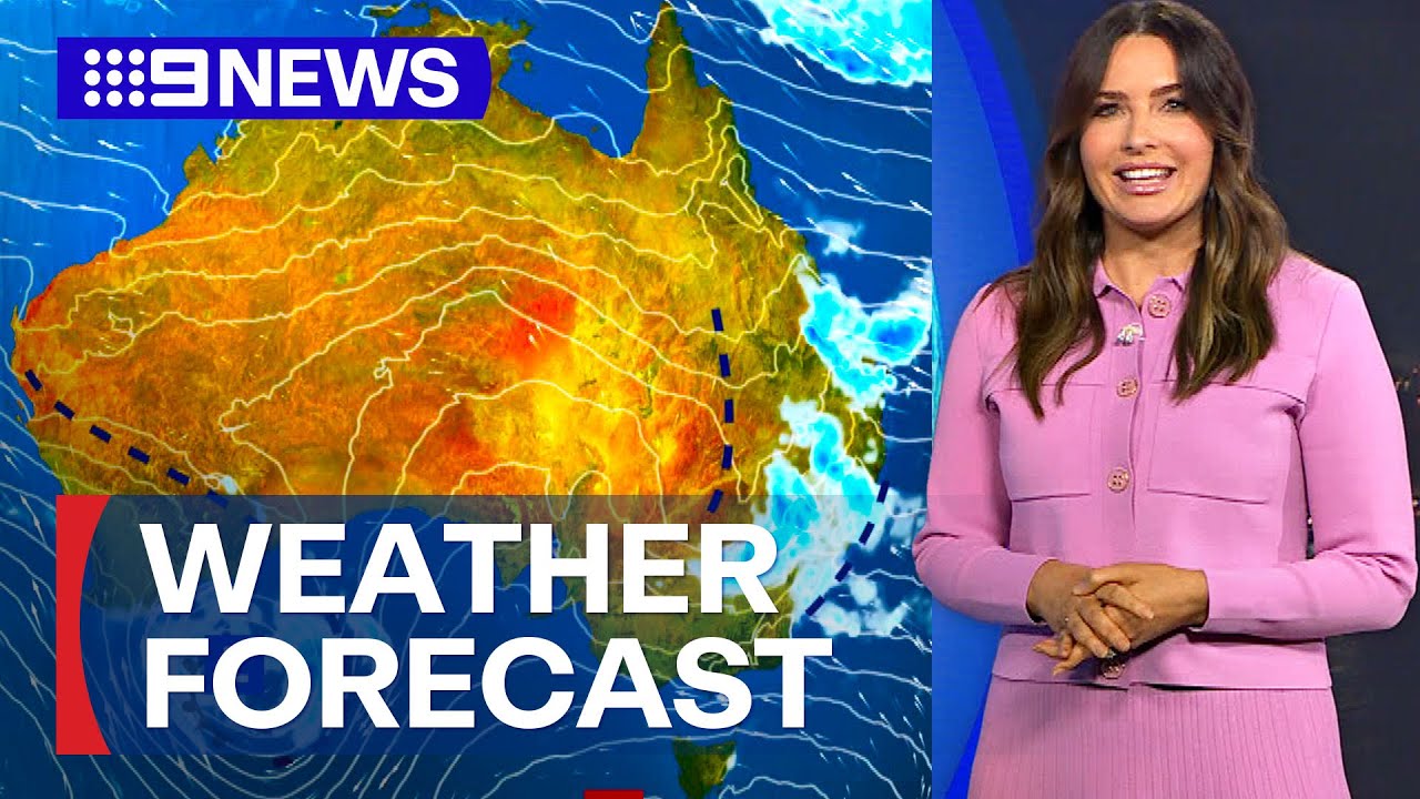 Australia Weather Update: Heavy rain and possible storm | 9 News ...