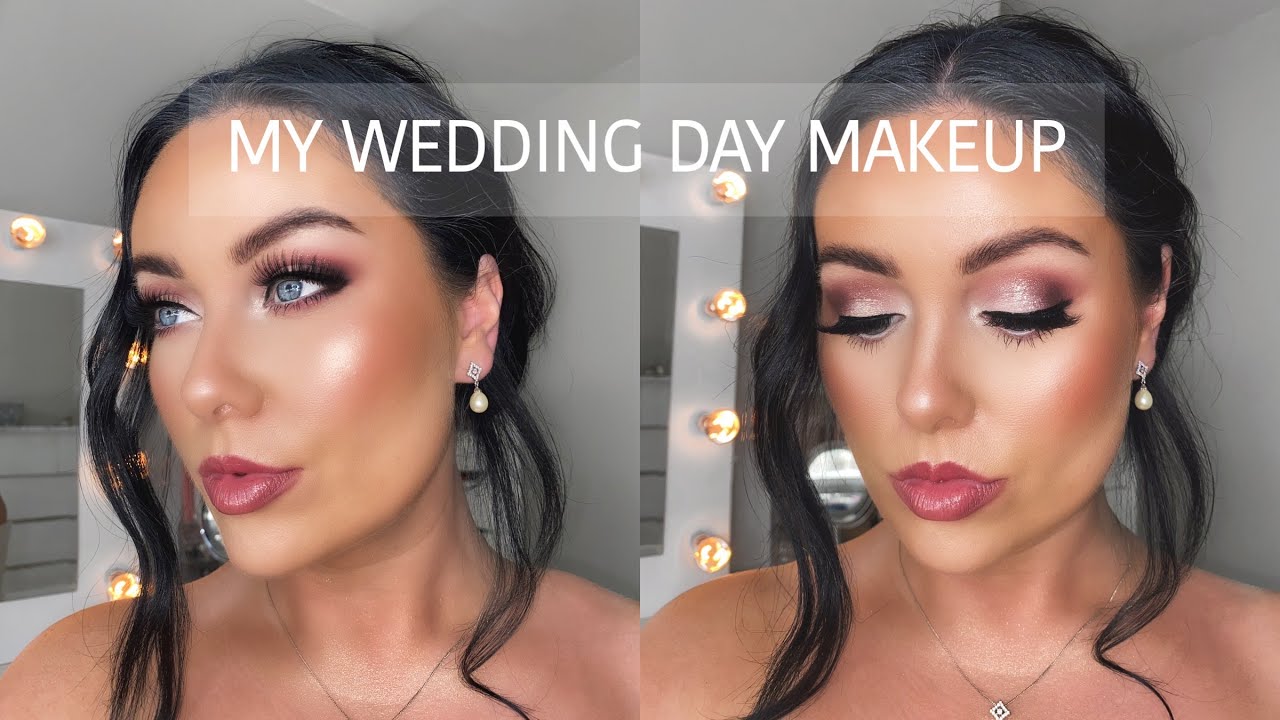 MY WEDDING DAY MAKEUP | BRIDAL MAKEUP TUTORIAL + WEDDING Q&A - YouTube