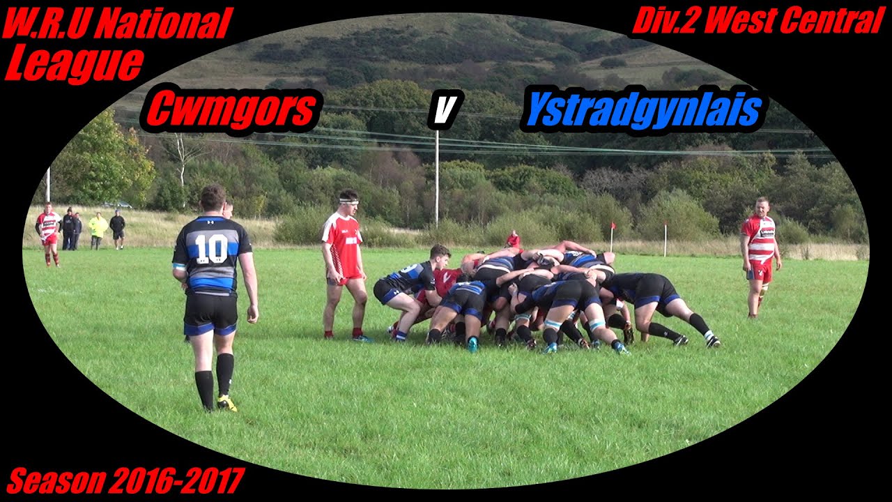 5. Cwmgors R.F.C v Ystradgynlais R.F.C 2016 - v2017 - YouTube