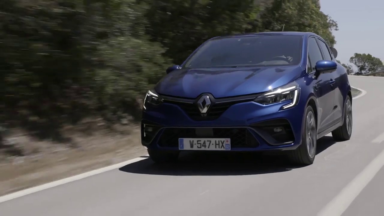 New Renault CLIO 5 - R.S. Line version - Blue Iron - YouTube