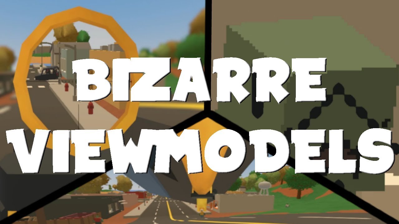 BIZARRE UNTURNED VIEWMODELS! (FOV GUIDE + MY FOV) - YouTube