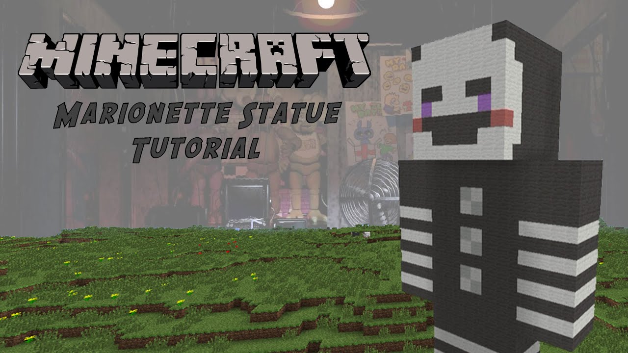 Minecraft Tutorial: Marionette (Five Nights At Freddy's 2) - YouTube