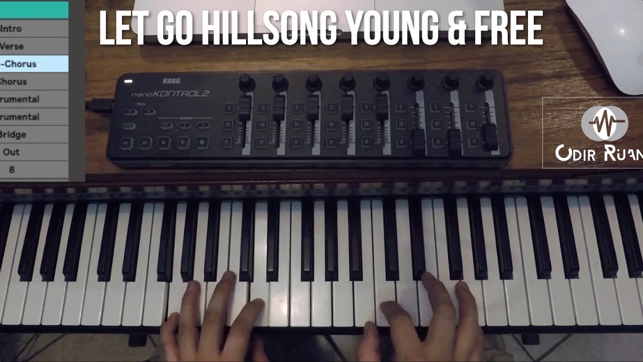Let Go | Hillsong Young & Free | Odir Ruano | Cover Keyboard - YouTube