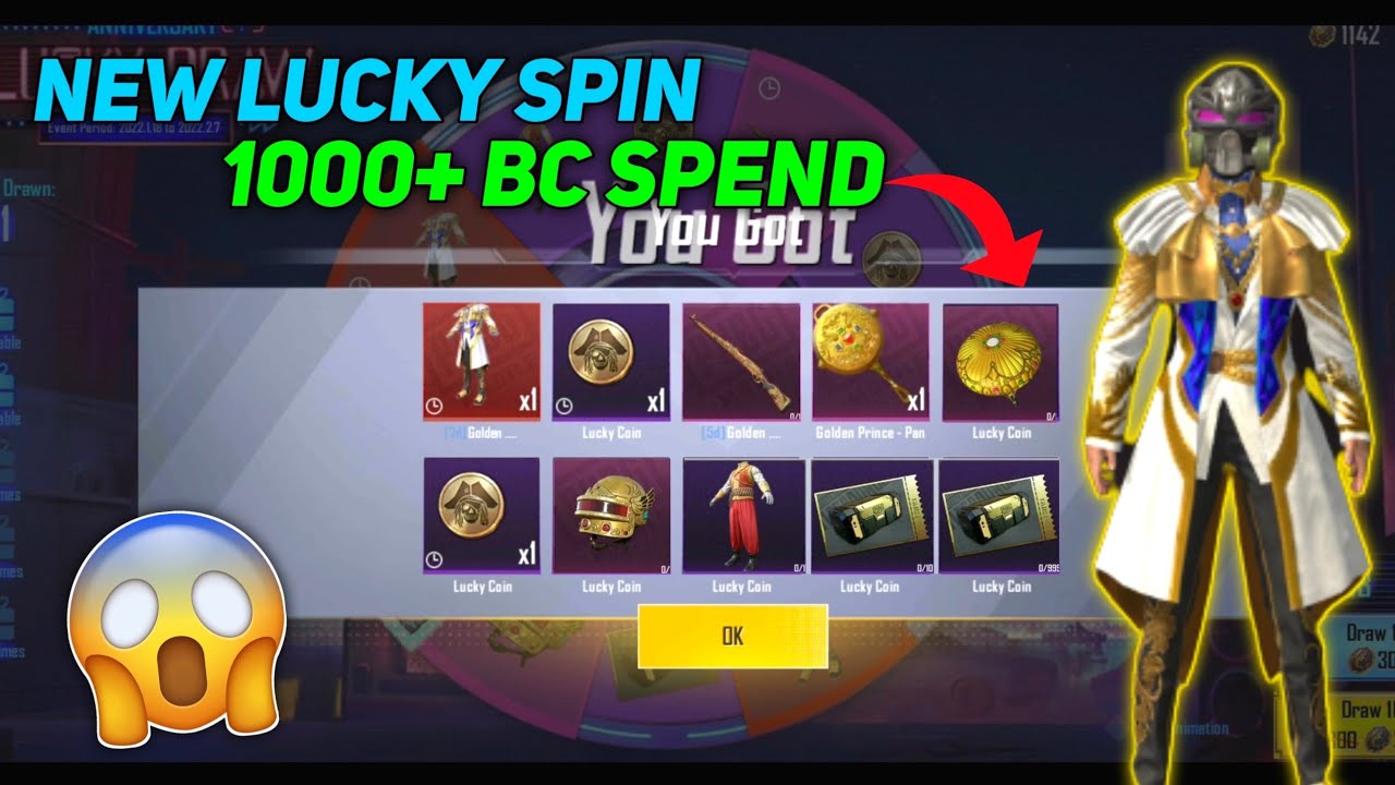 Pubg Mobile Lite New Lucky Spin | New Spin in Pubg Lite | How To Get ...