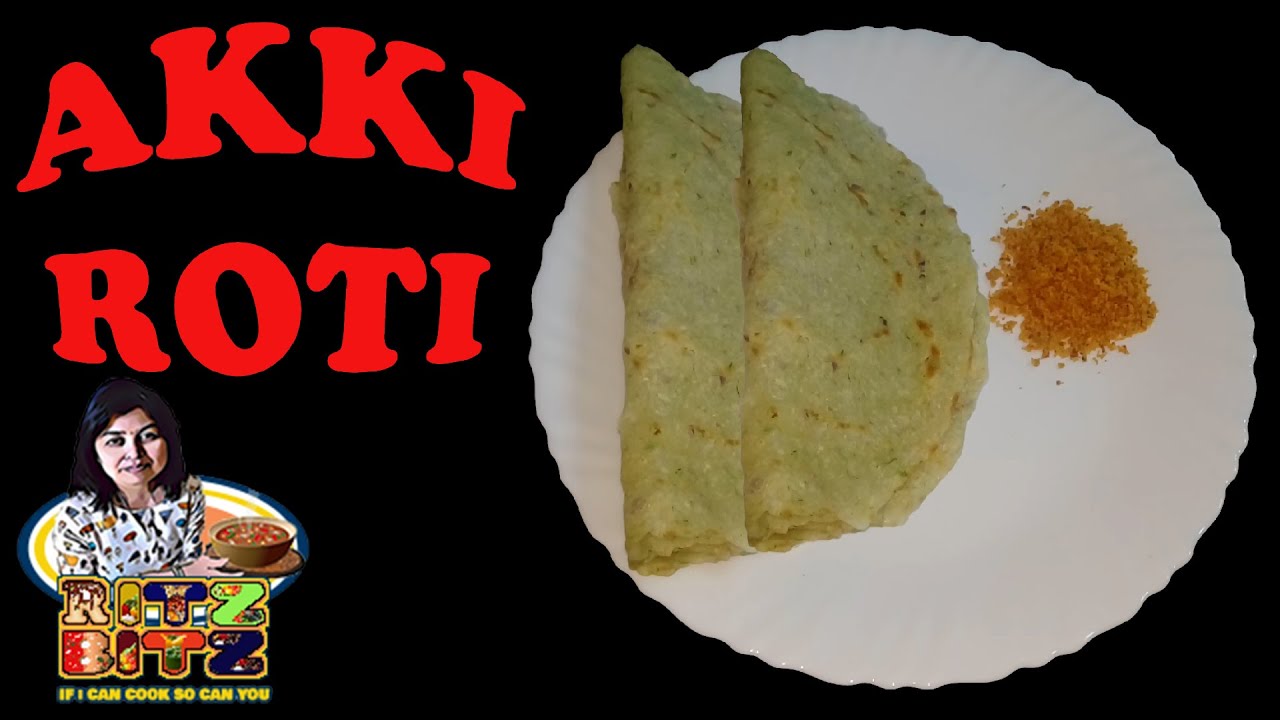 Akki Roti |Cucumber rice roti - YouTube