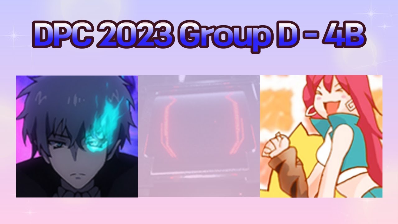 【DPC 2023】 Group D 4B Patterns - YouTube