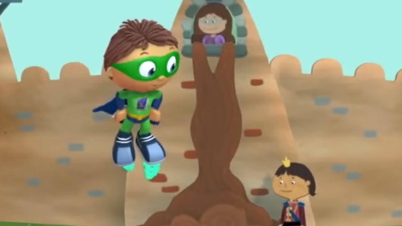 Super Why and Rapunzel | Super WHY! S01 E08 - YouTube