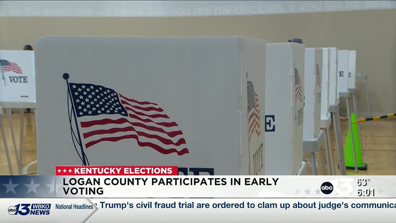 Logan County community participates in early voting for the upcoming ...