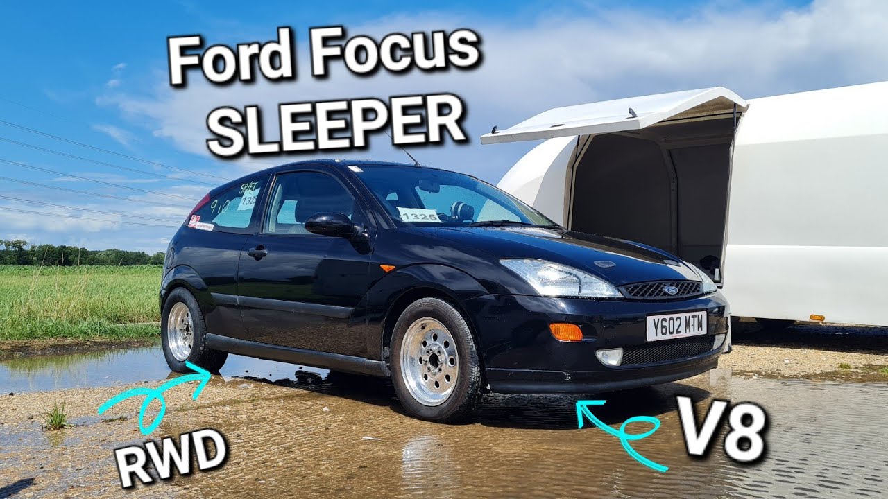 Ford Focus V8 RWD Sleeper - YouTube