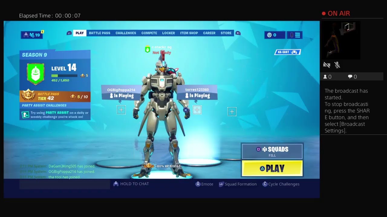 c-stackz_og's Live PS4 Broadcast - YouTube