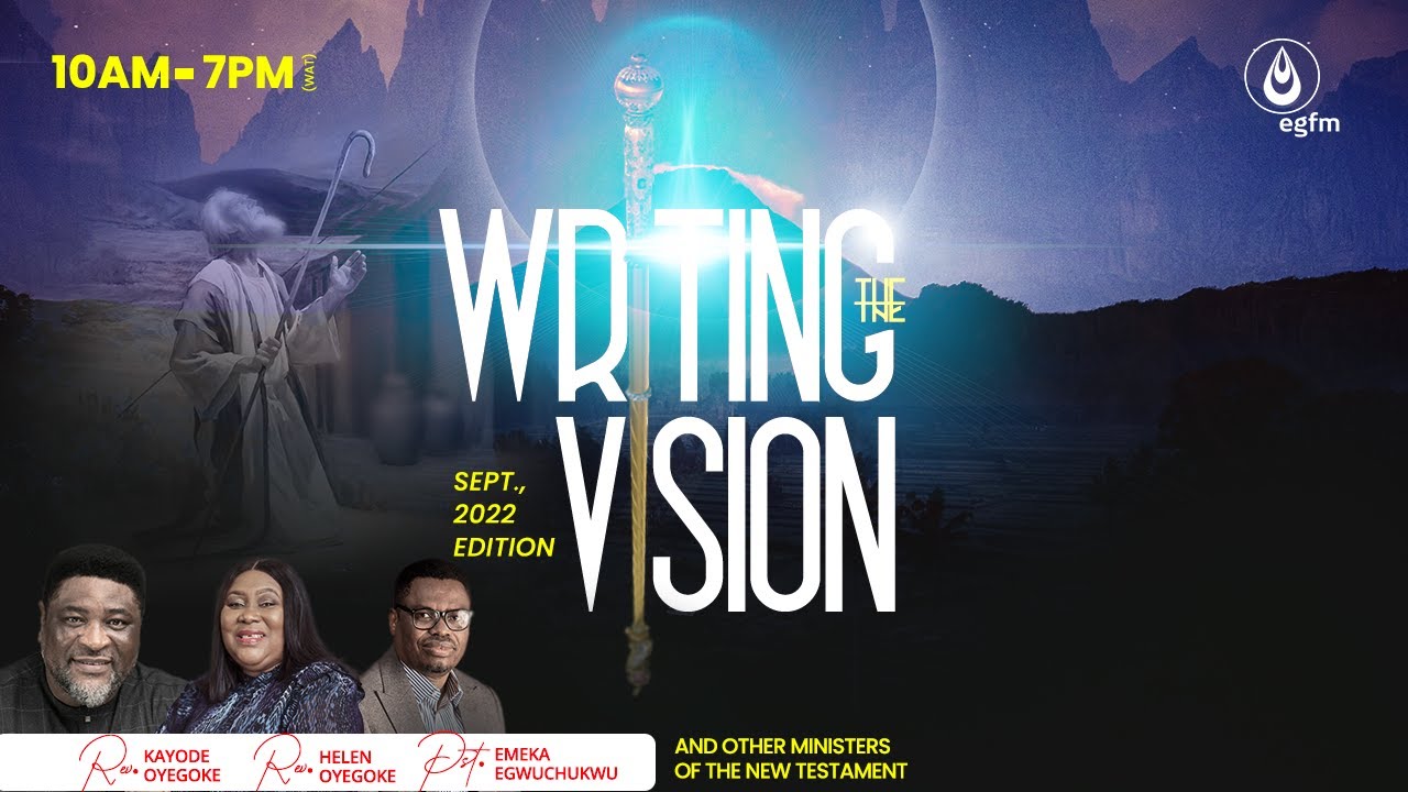 WRITING THE VISION || SEPTEMBER EDITION || 24-09-2022 - YouTube