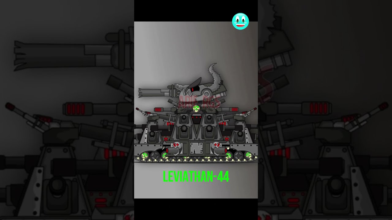 Drawing Cartoon Tank Morok-44 and Leviathan-44 #shorts #shortsvideo # ...