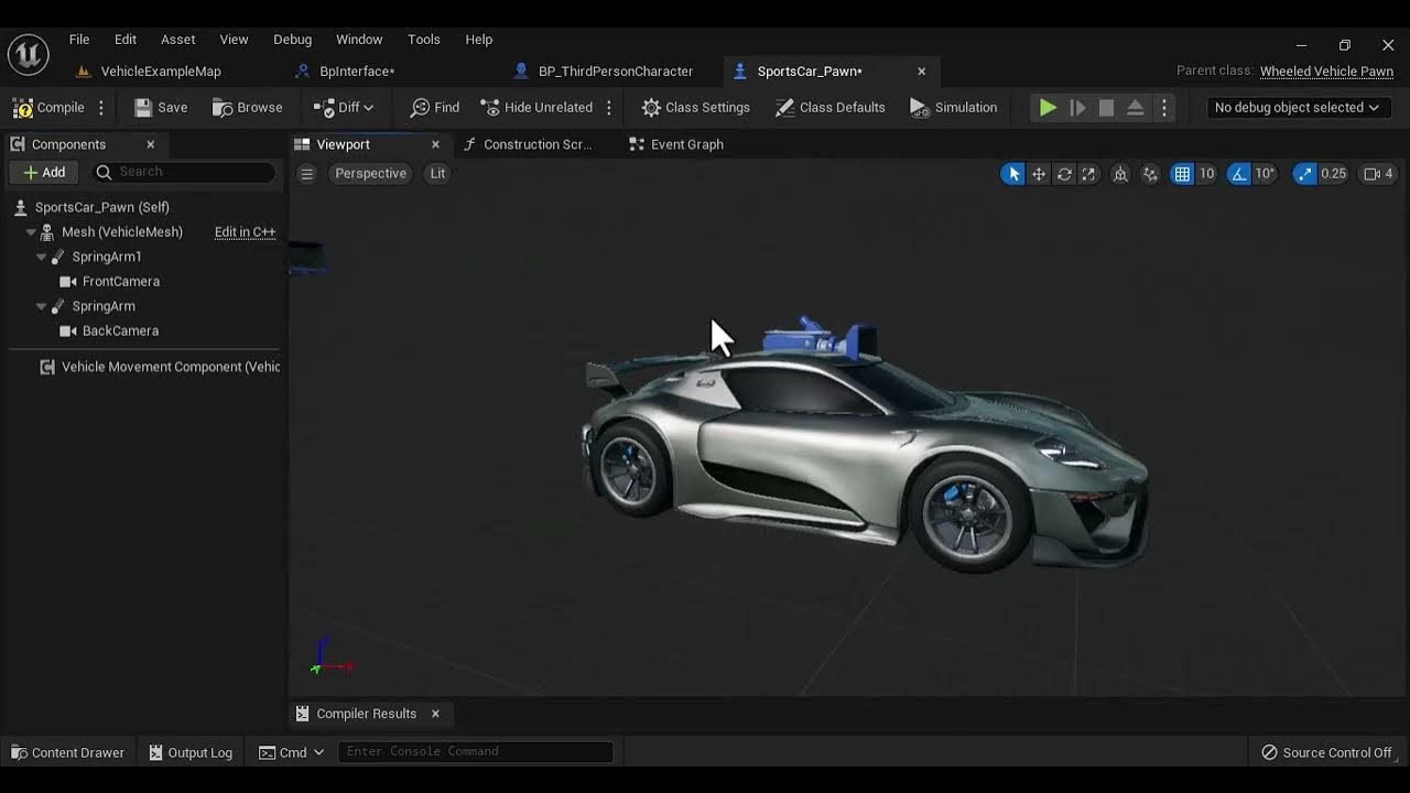 How to Enter Car in Racing Game Unreal Engine 5 - YouTube