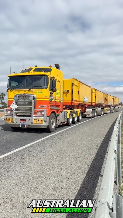Kalari Kenworth K200 BAB quad road train! - YouTube