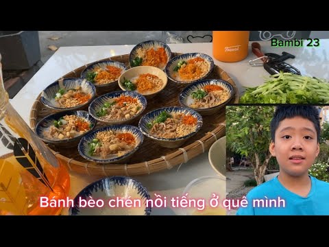 ( 149 ) Bambi mời cả nhà cùng đi ăn bánh bèo chén nha. - YouTube