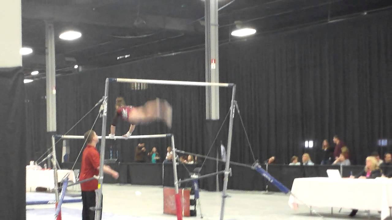 Julianna Roland 2015 Robin Cone Classic Uneven Bars - YouTube