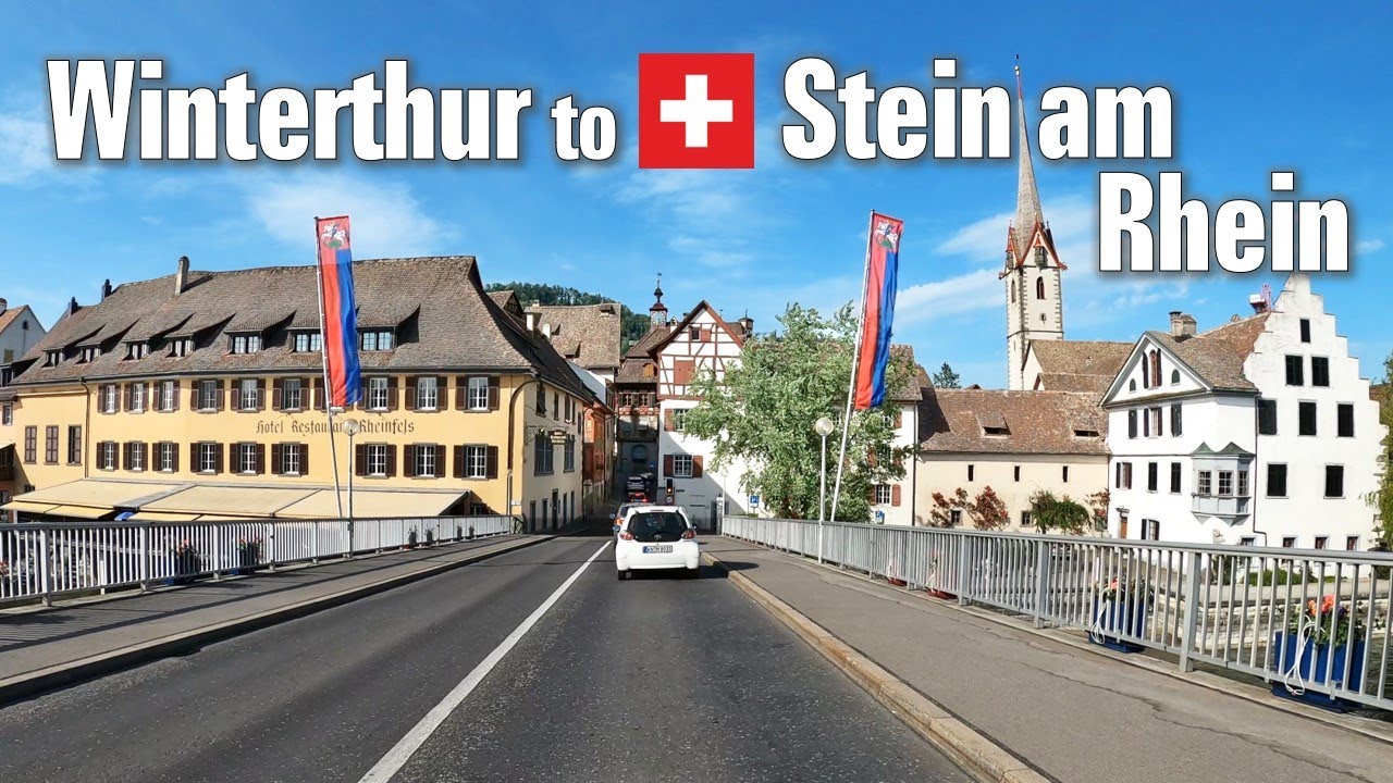 Spring in Switzerland 🇨🇭 Ep#9 • Road Trip from Winterthur to Stein am ...