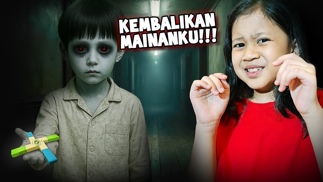 Giera dan Sabrina Diteror Hantu Penunggu Gasing Penghapus Serem Banget ...