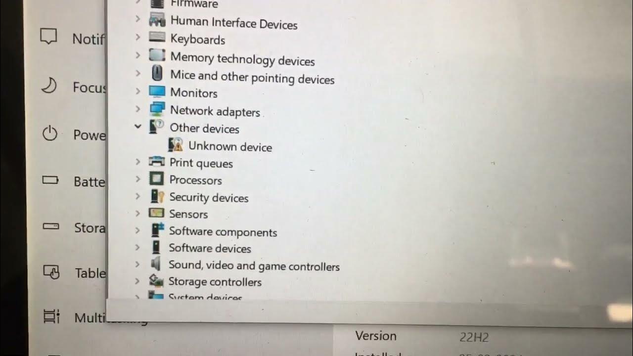 How to find driver for Unknown Device in Device Manager - YouTube