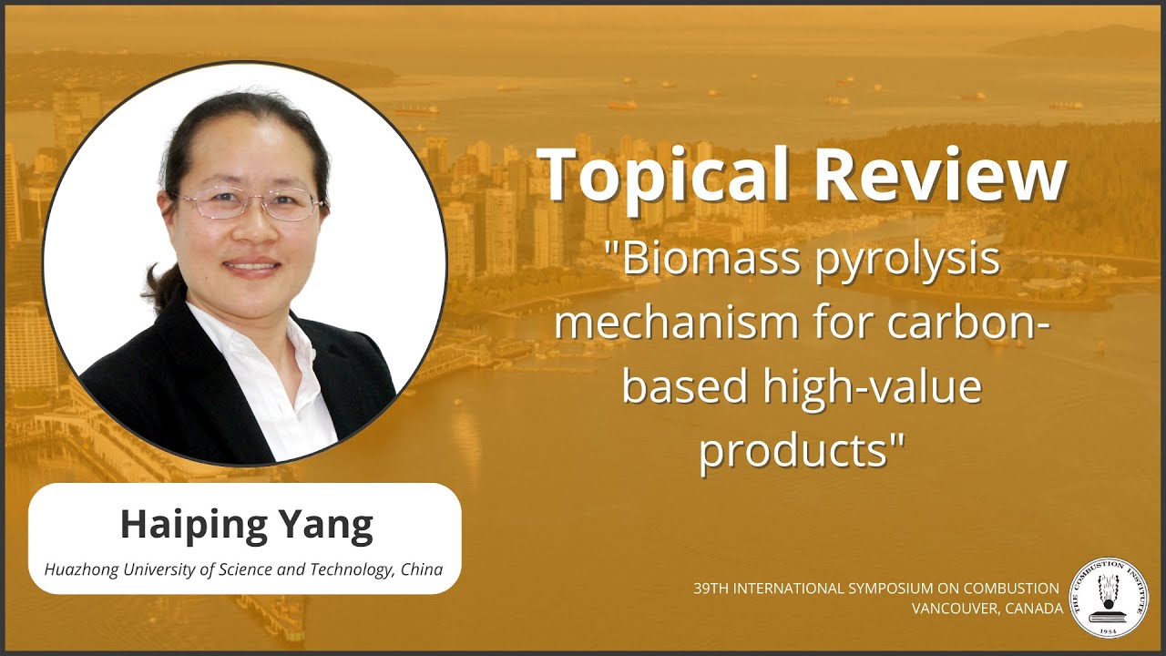 Topical Review by Dr. Haiping Yang - 39th International Symposium on ...