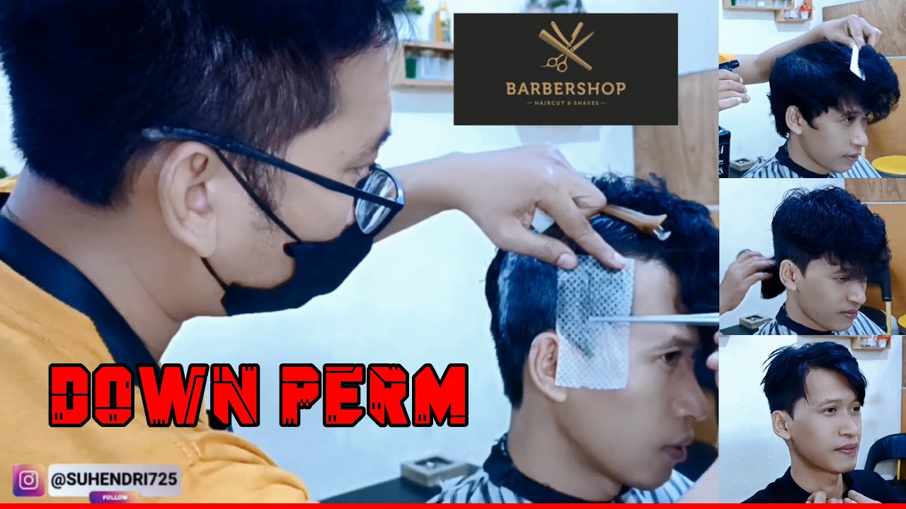 Cara Potong Rambut Asian Down Perm 😱 – Pilihan Model Rambut || The ...