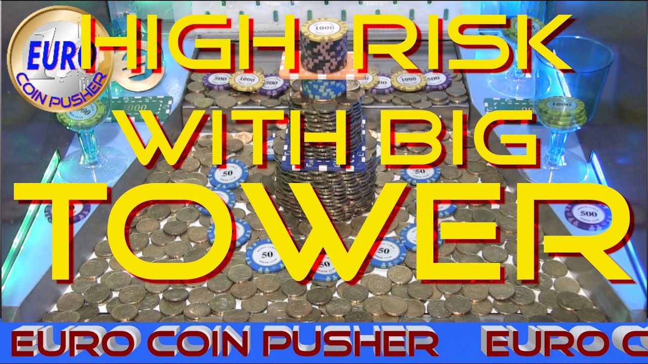 High- Risk & BIG Tower!! - Euro Coin Pusher Episode 36 - YouTube