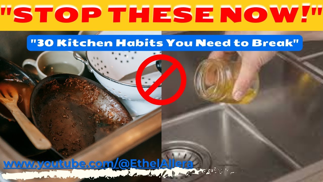 30 TERRIBLE KITCHEN HABITS YOU NEED TO STOP NOW || TERRIBLE KITCHEN ...