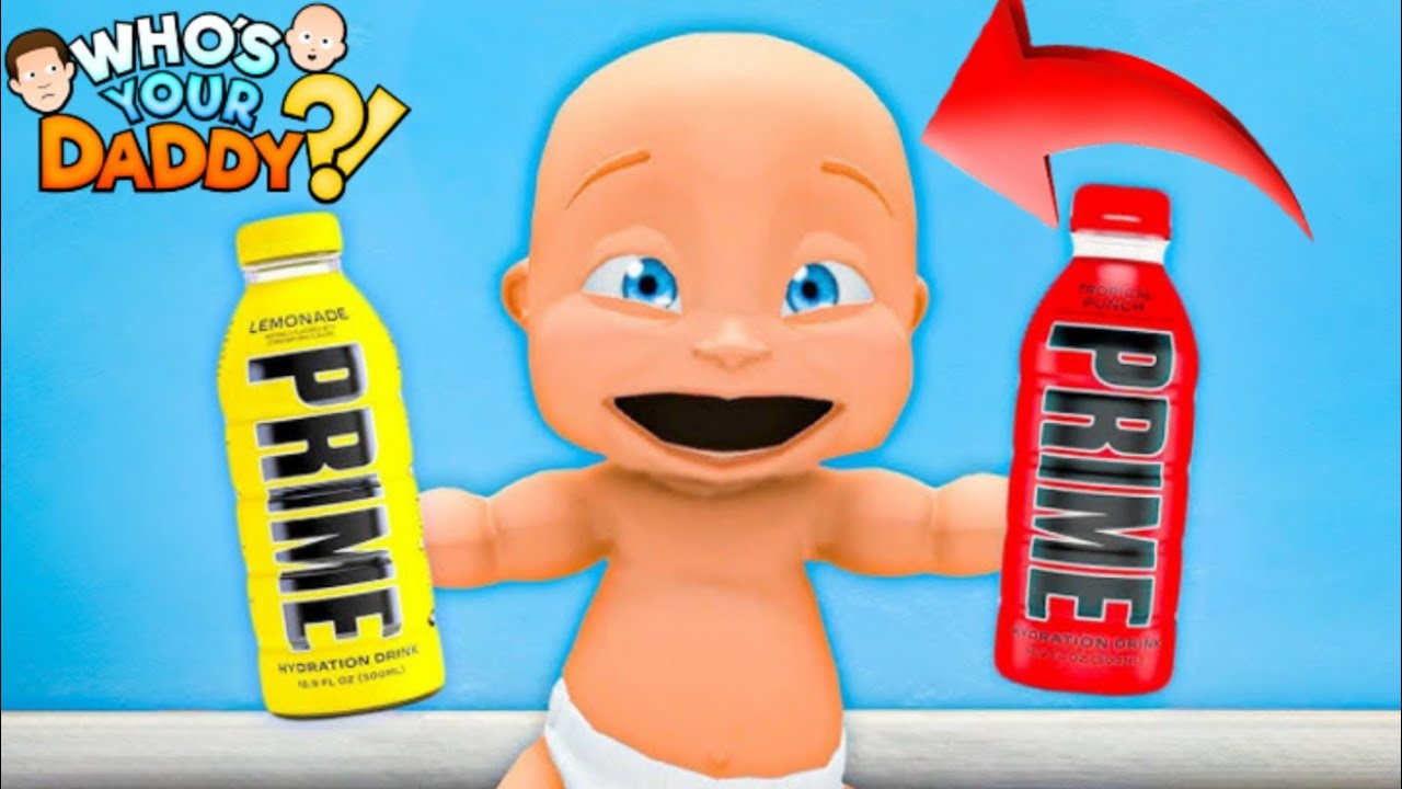 "🔥 Baby's CRAZY New Prime Milk Bottle Prank: Who's Your Daddy? Enjoy ...