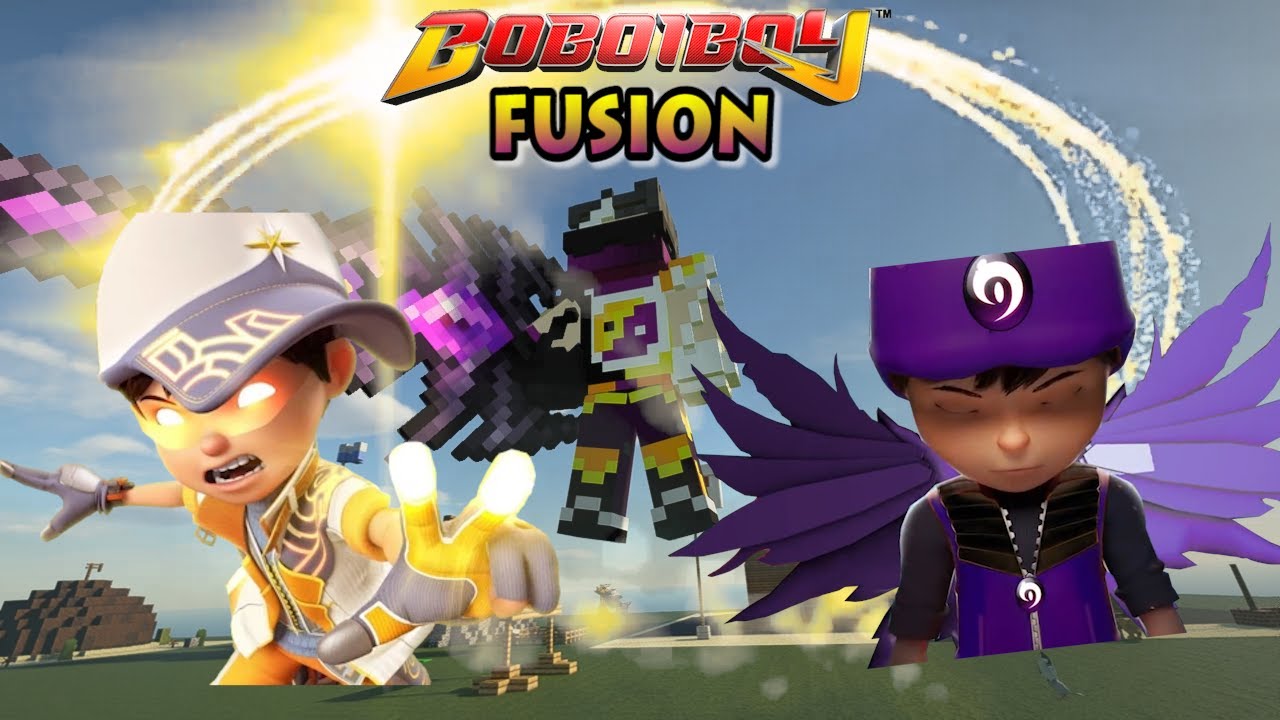 Elemental Fusion BoBoiBoy Gamma & BoBoiBoy Darkness - Minecraft ...