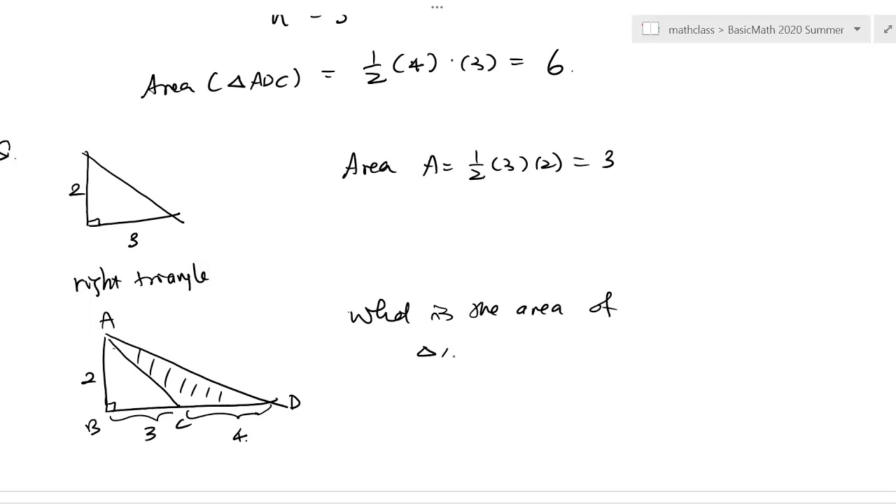 Basic Math 11 Triangles - YouTube