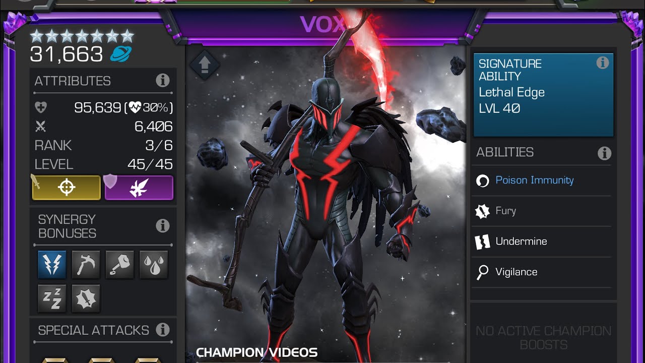 MCOC - So You Like Playing Vox (or How to Play Vox Like Stark Spidey ...