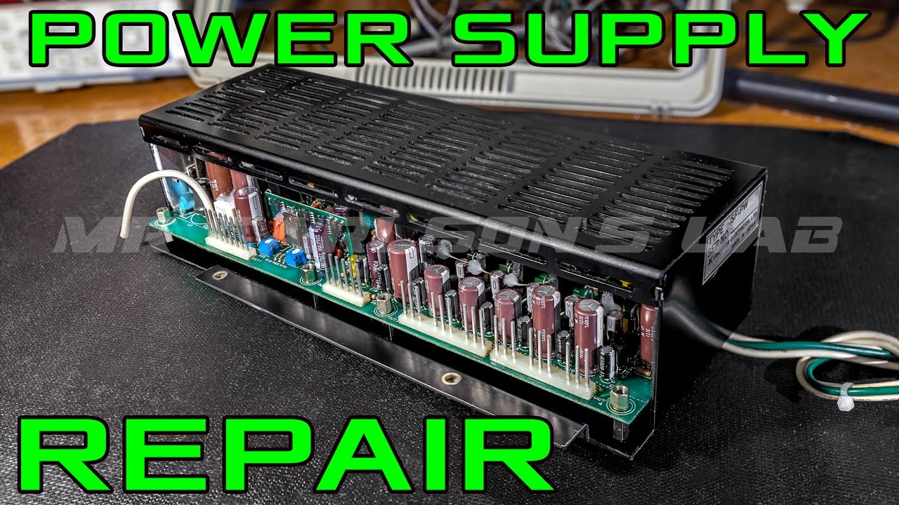 CNC Power Supply Repair, Yamabishi SF-PW - YouTube