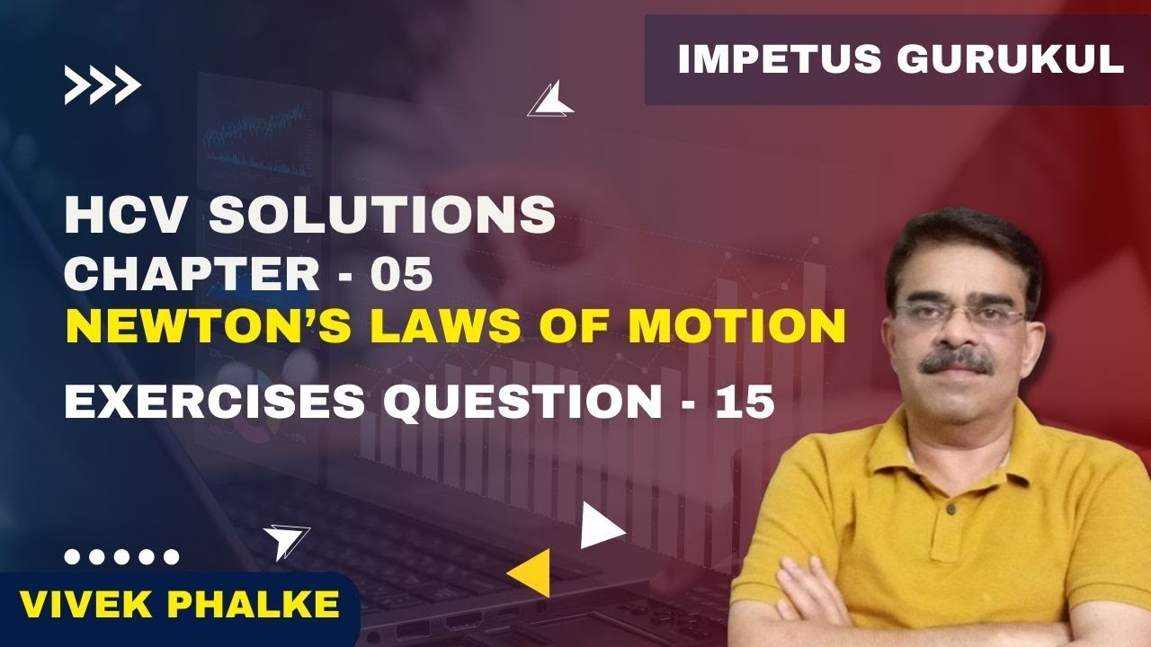 HCV Solutions Chapter 5 Newtons laws of motion Exercises Q 15 - Vivek ...