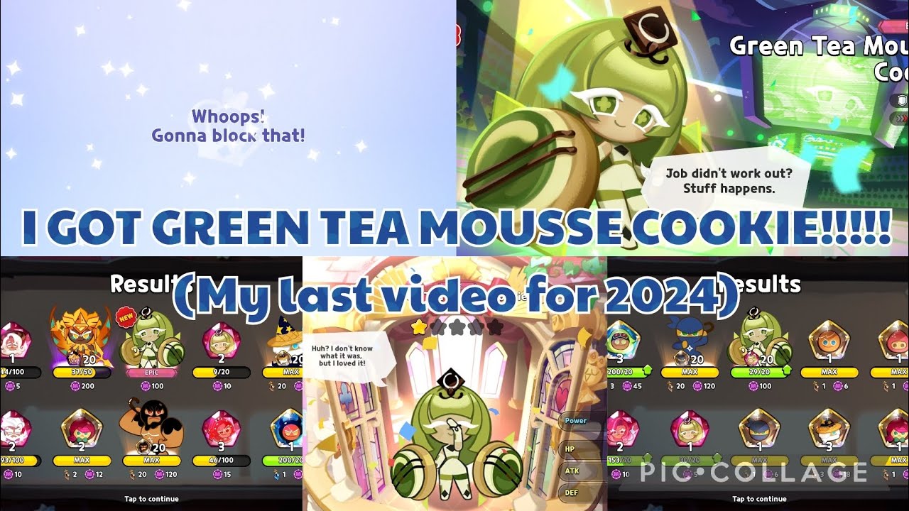 I GOT GREEN TEA MOUSSE COOKIE!!!!! (My last video for 2024) - YouTube