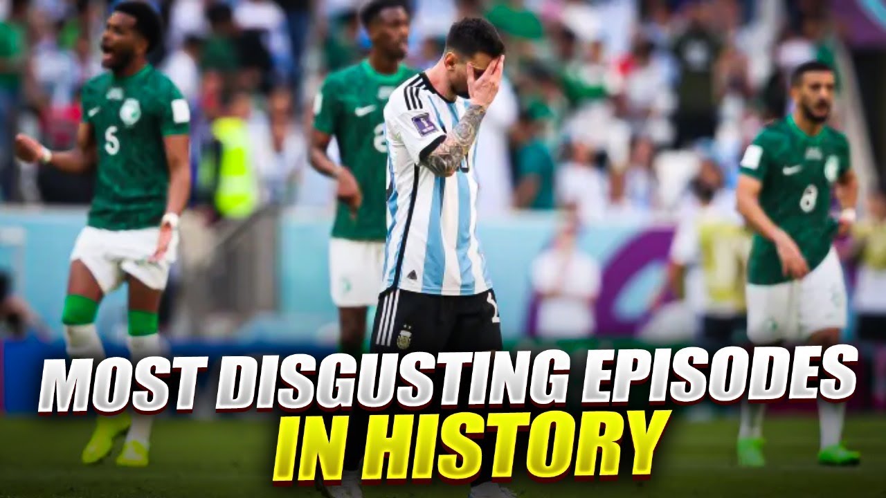 Football's Most Disgusting Episodes in History - YouTube