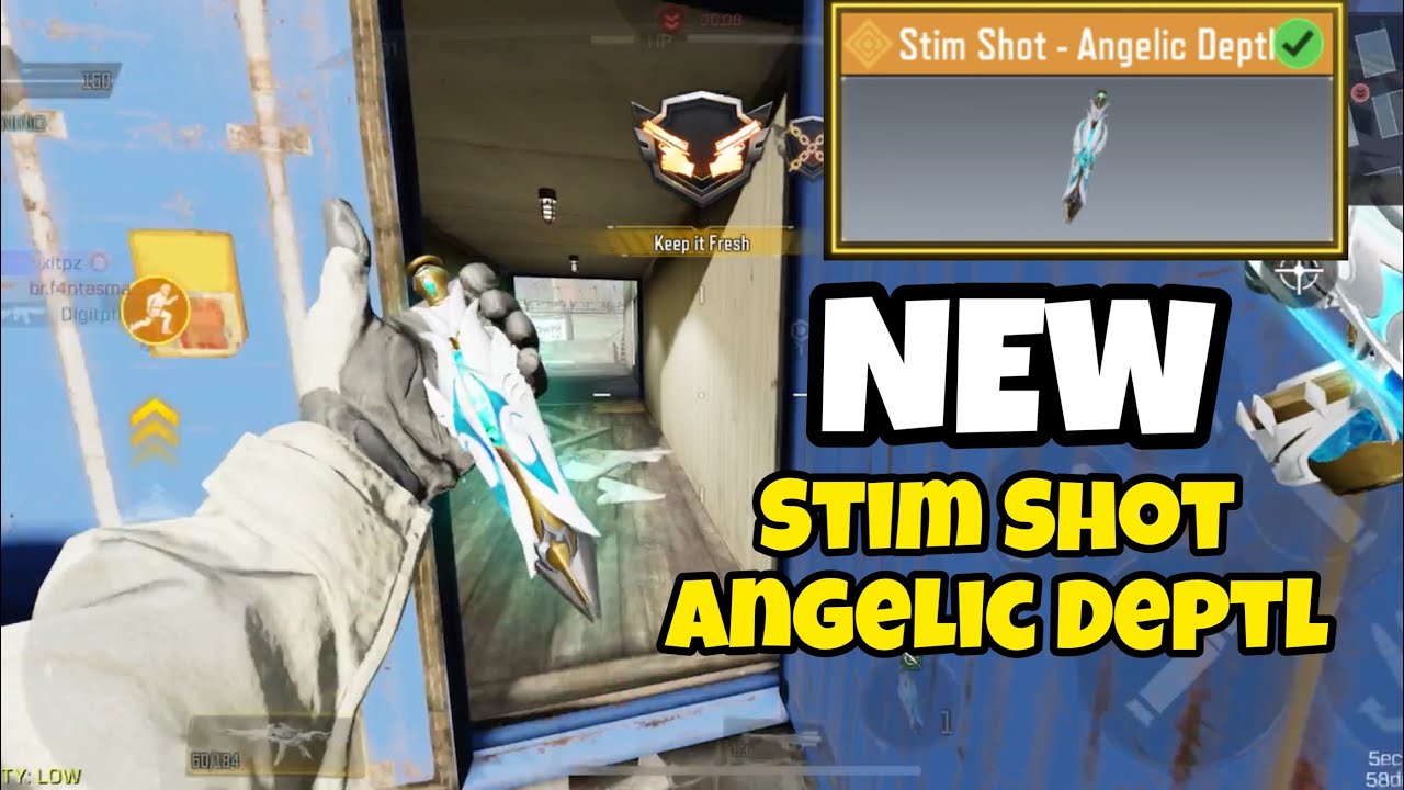 NEW Legendary - Stim Shot - Angelic Deptl SEASON 9 CODM - YouTube