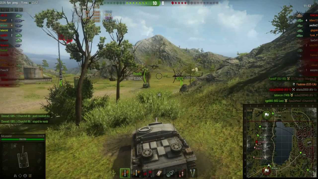 World of Tanks - Stug III with derp gun - the faster Version of Hetzer ...