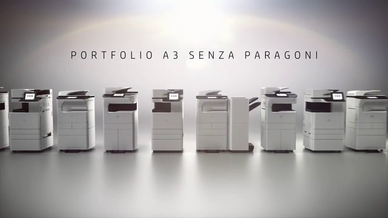 La nuova generazione di stampanti multifunzione A3 - YouTube