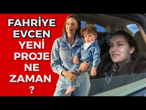 FAHRİYE EVCEN VE KARAN BEBEK TRAFİKTE l Fahriye Evcen Ne Zaman Yeni Bir Projede Yer Alacak