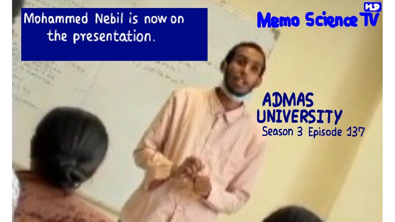 Memo Science TV [HD] - Mohammed Nebil is now on the presentation (Admas ...