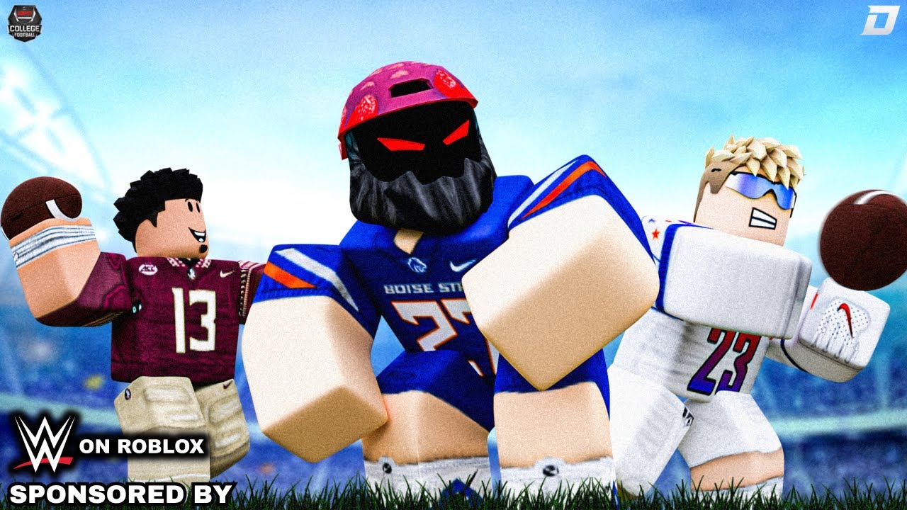 WWE On Roblox Sponsors College Football Season Two - YouTube