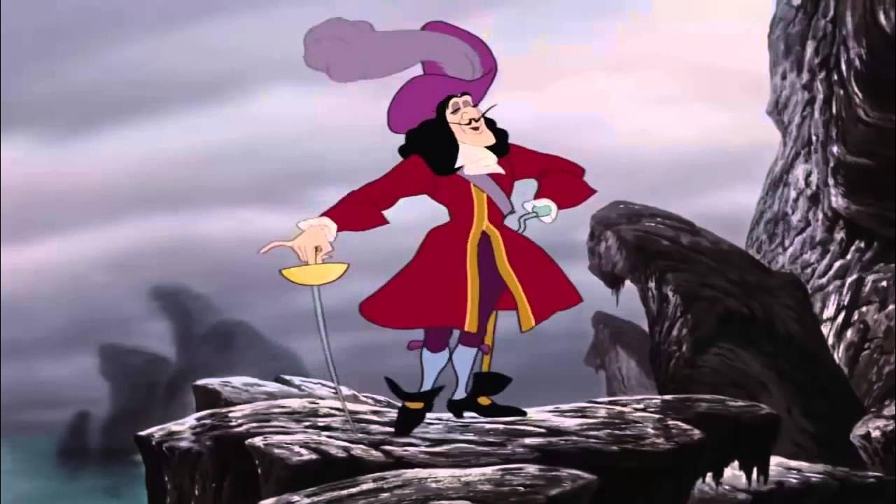 Peter Pan and Captain Hook Fight Scene 1 part HD - YouTube