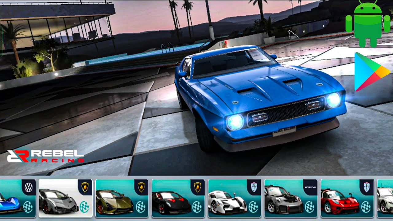 Rebel Racing - Gameplay & Graphics Test | Android Game - YouTube