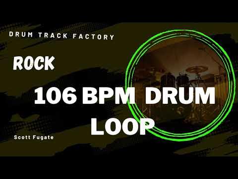 106 BPM Drum Beat Backing Track | Perfect for Guitar, Bass & Piano ...